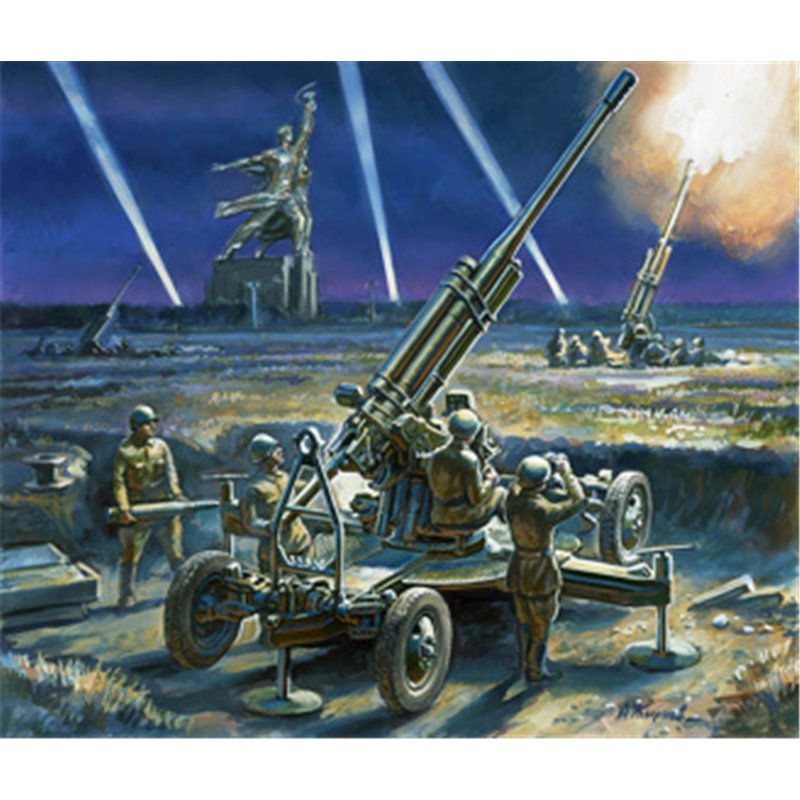 ZVEZDA Soviet 85mm Anti-Aircraft Gun